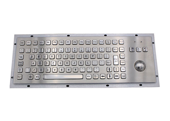 Wasserdichte Tastatur PS2 5VDC IP65 Metallmit Rollkugel-Maus